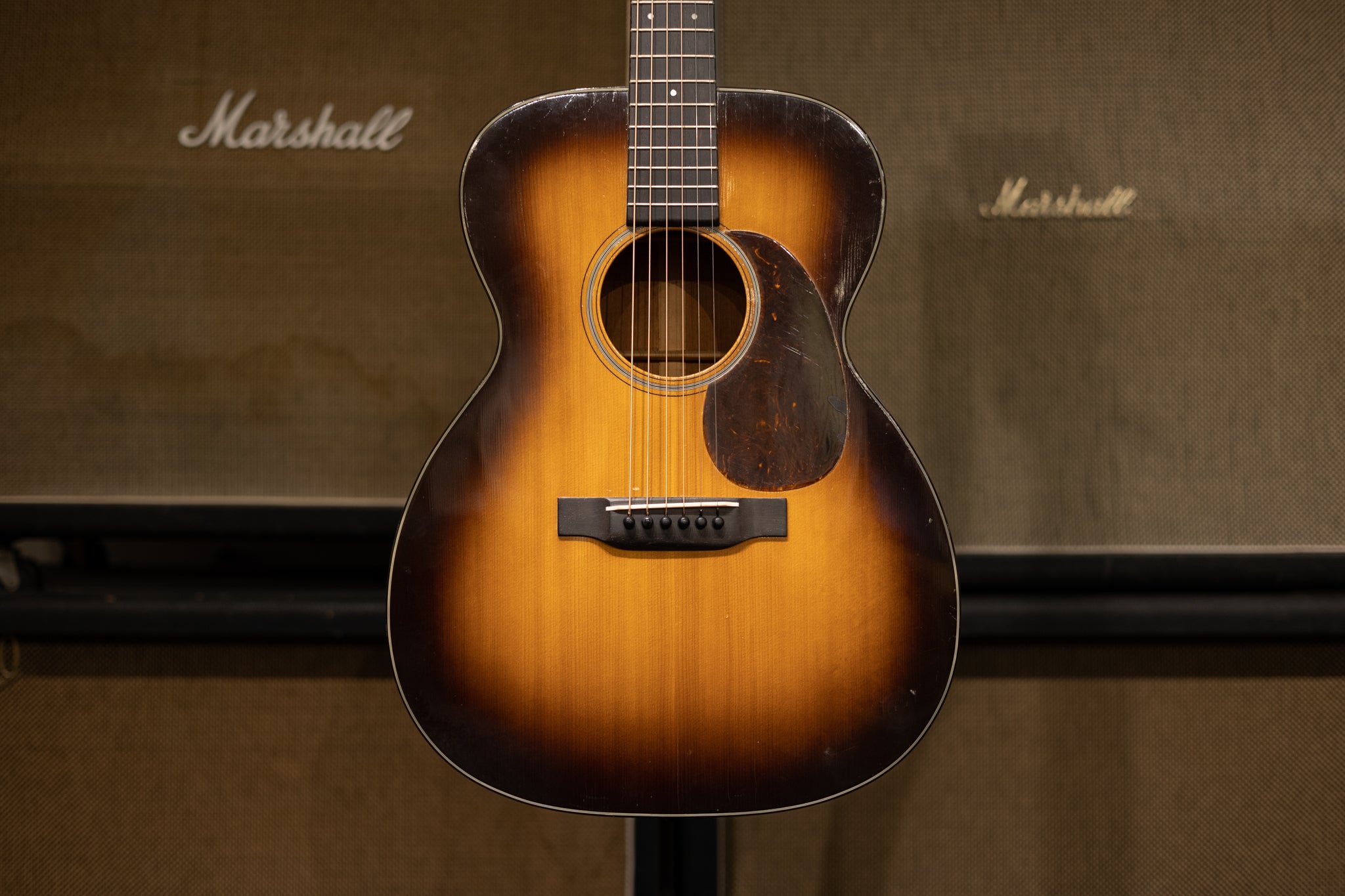 1937 Martin OOO-18- Sunburst – Dave's Guitar Shop