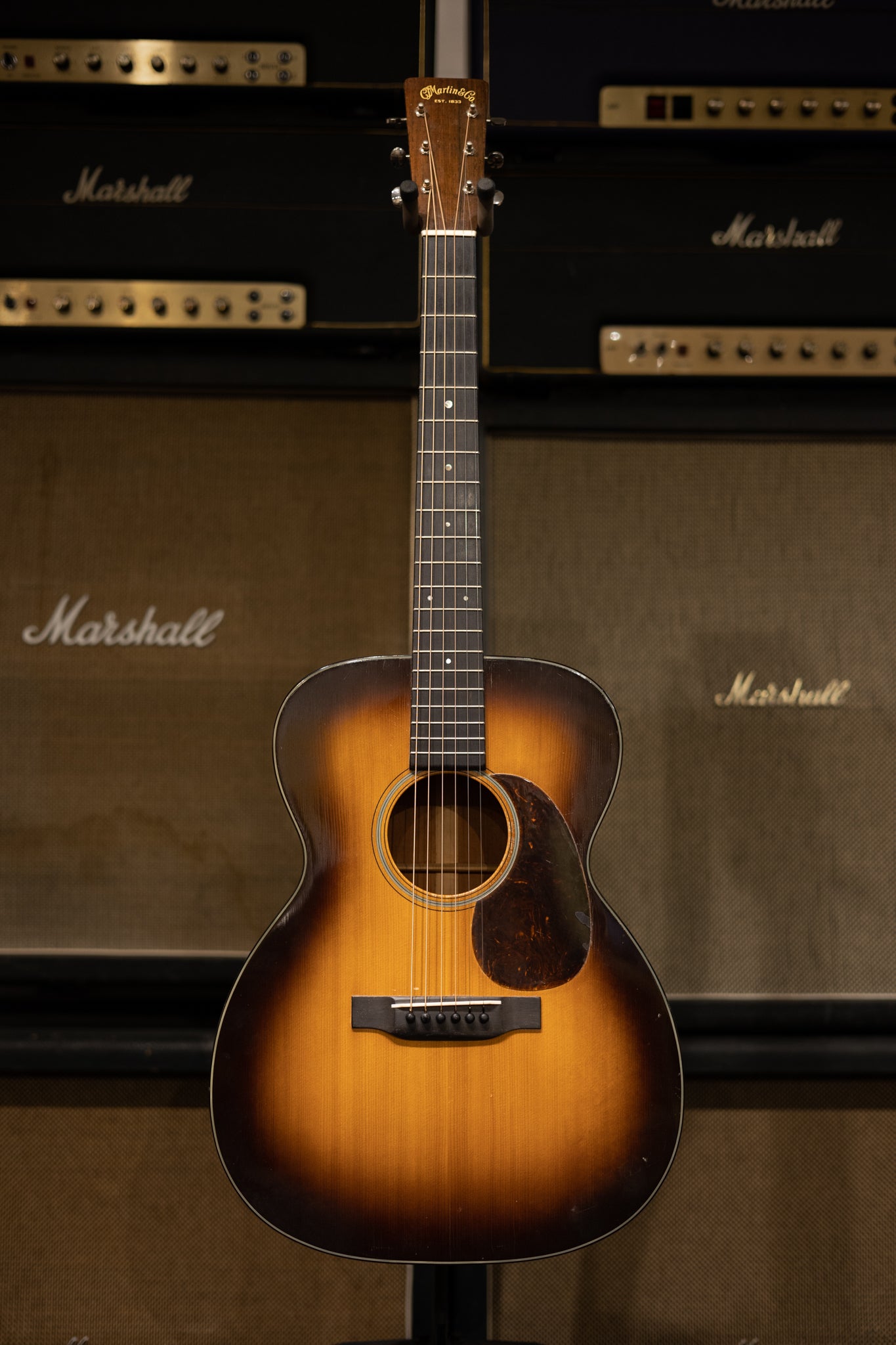 1937 Martin OOO-18- Sunburst – Dave's Guitar Shop