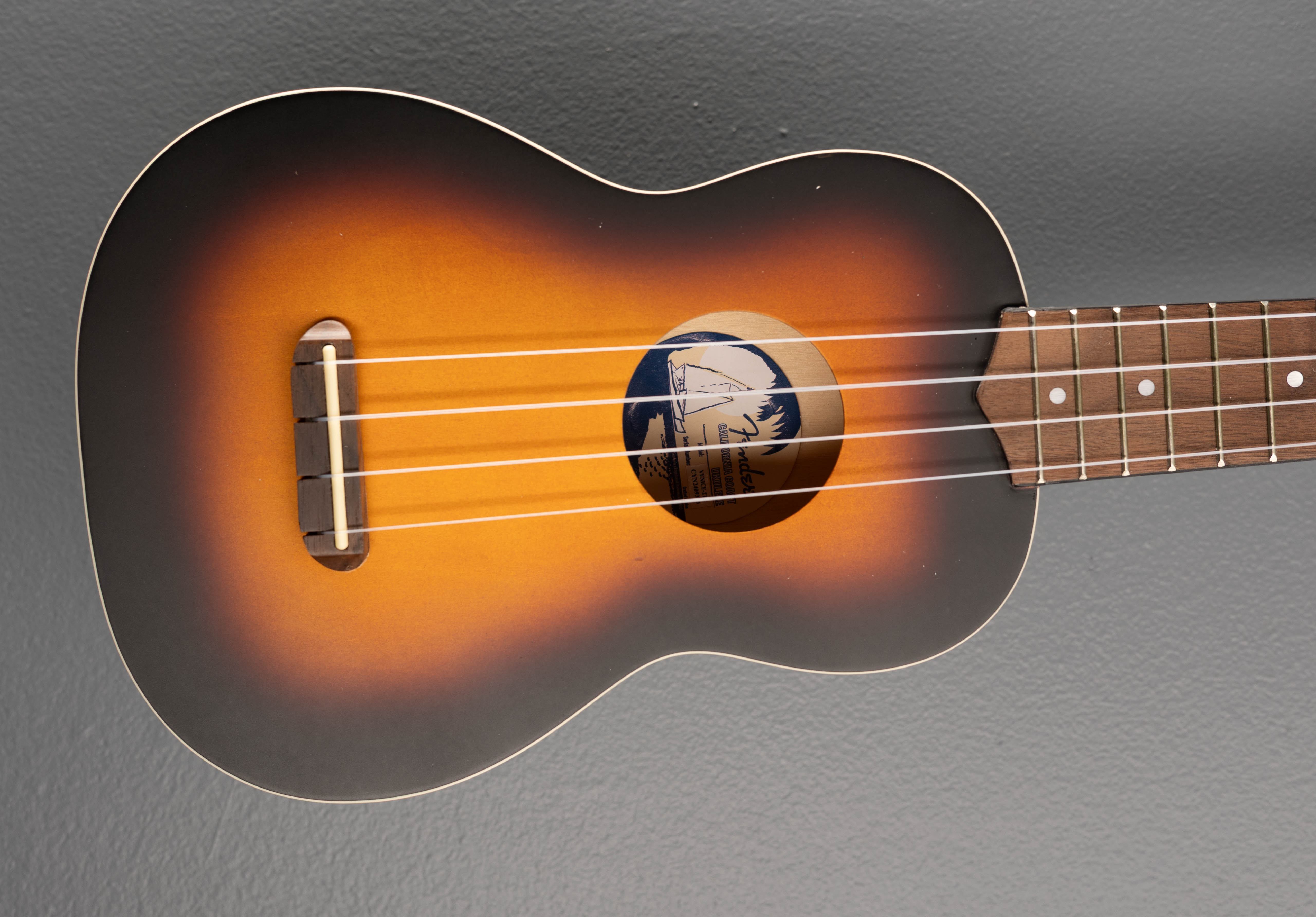 Venice Soprano Uke - 2 Color Sunburst – Dave's Guitar Shop