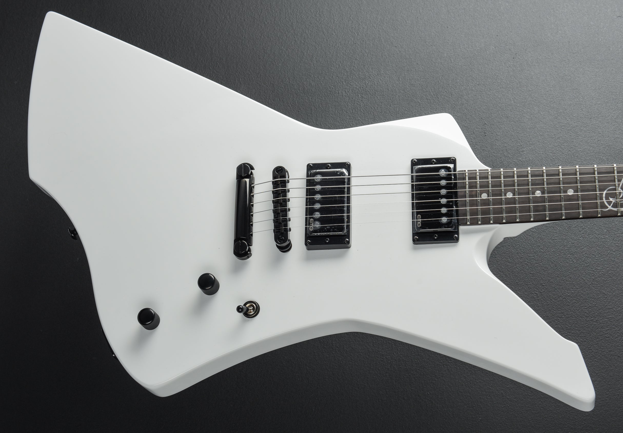 James Hetfield Snakebyte - Snow White – Dave's Guitar Shop