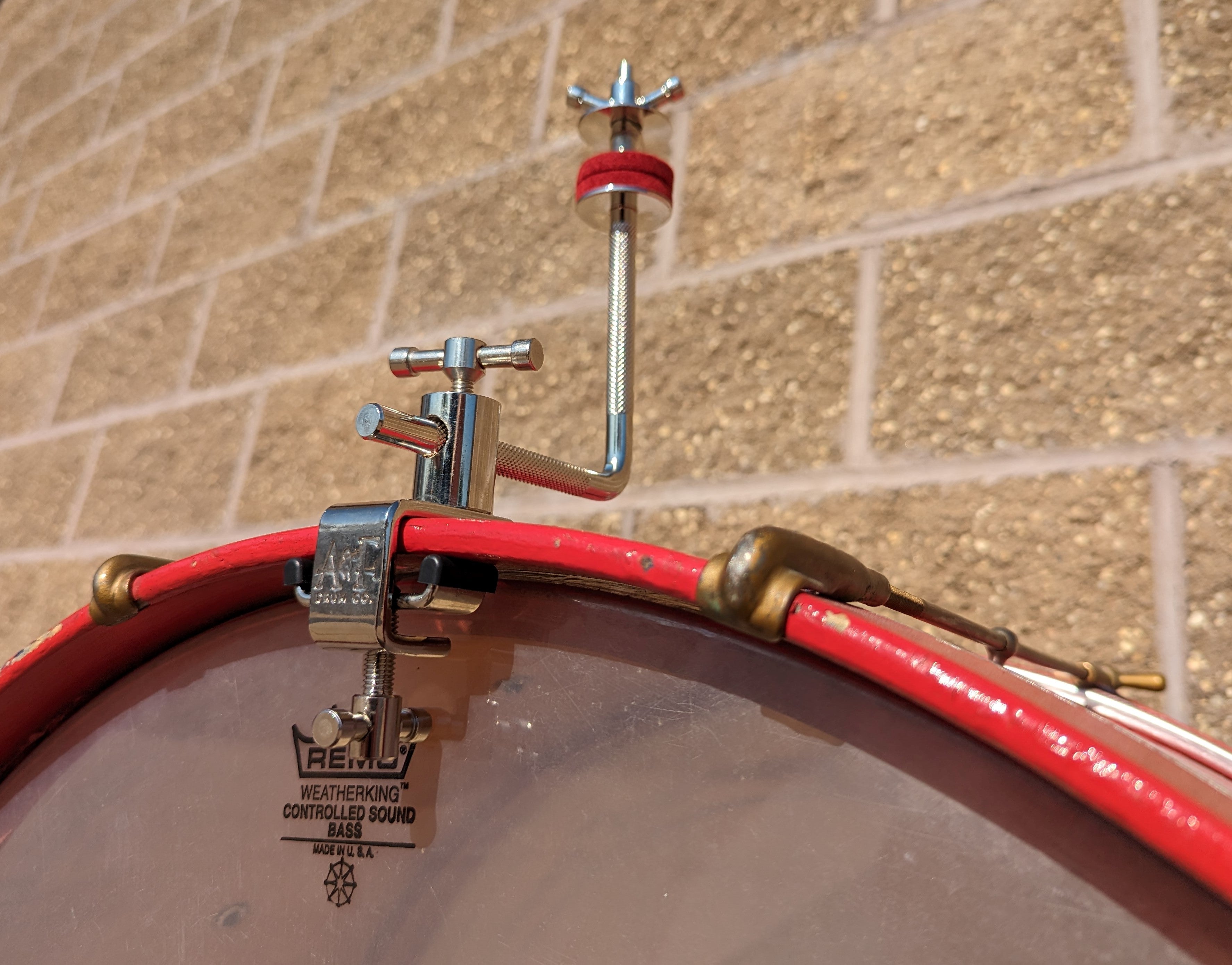 Nickel Hoop Mounted Clamp and L-Arm – Dave's Guitar Shop