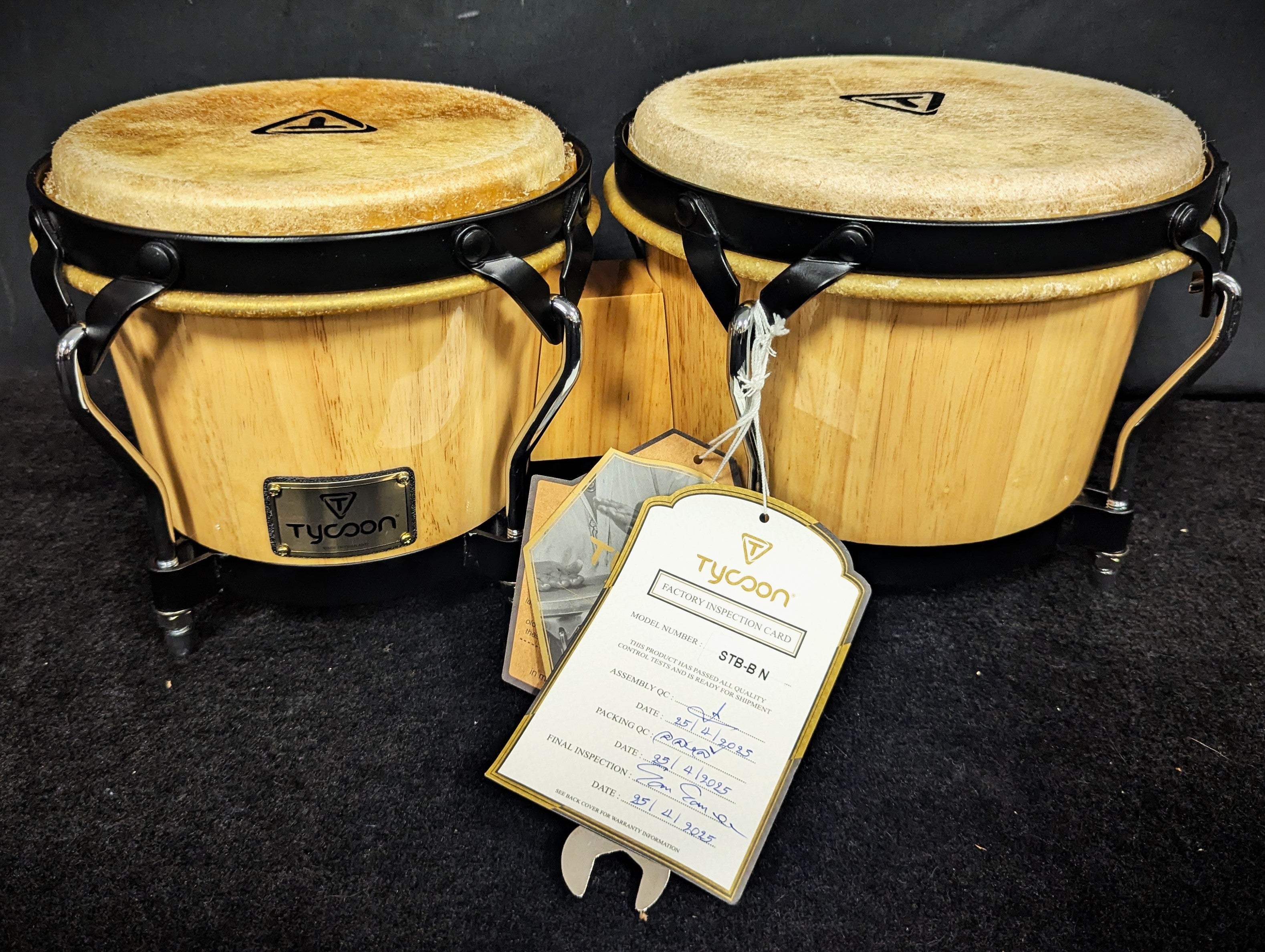 Supremo Series Natural Bongo – Dave's Guitar Shop