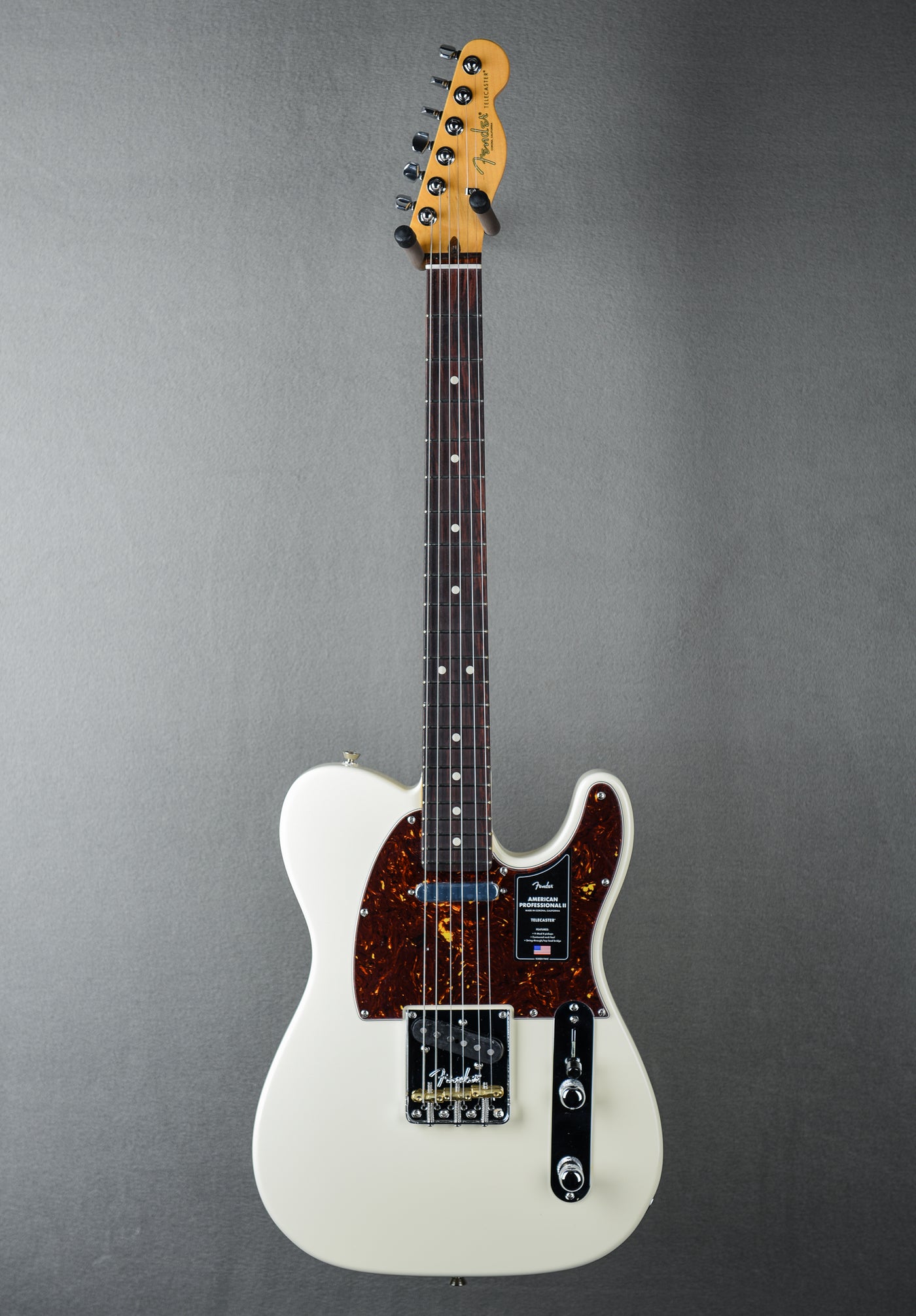 American Professional II Telecaster - Olympic White – Dave's Guitar Shop