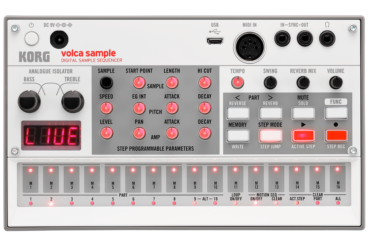 Volca Sample Digital Sample Sequencer – Dave's Guitar Shop
